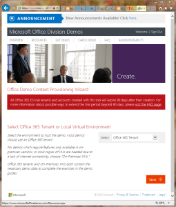 Creating an Office 365 demo tenant | Paul's Down-Home Page